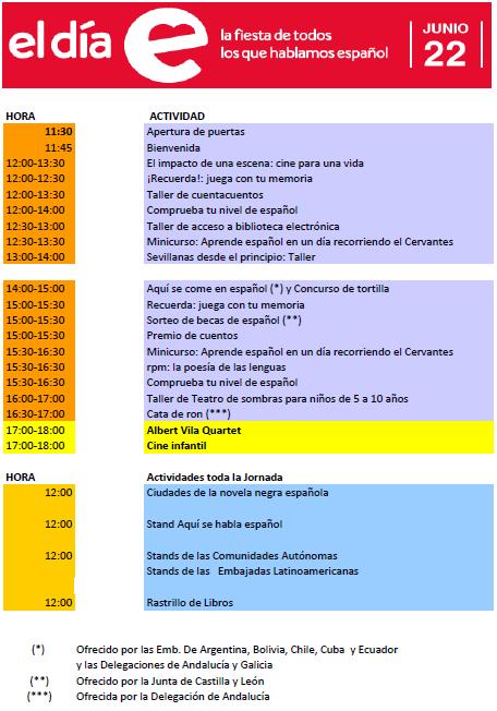 El Día E. Sábado 22 de junio « Blog del Instituto Cervantes de Bruselas