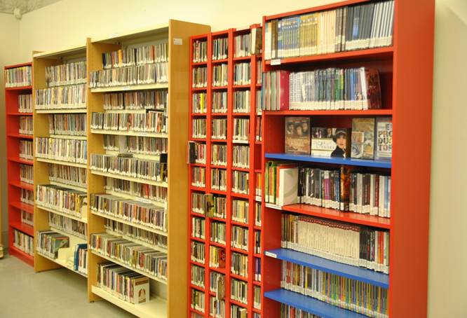 Conociendo la biblioteca: sección audiovisual / Maak kennis met de ...