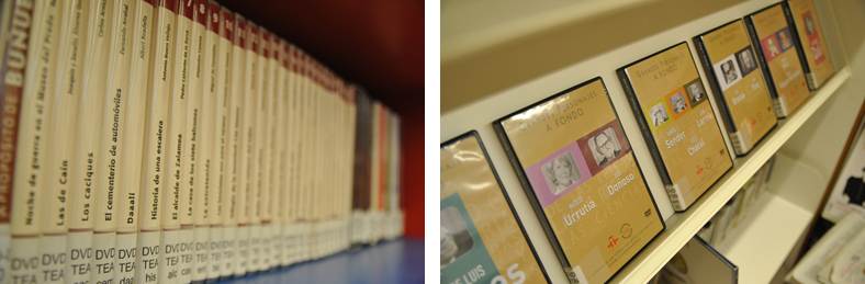 Conociendo la biblioteca: sección audiovisual / Maak kennis met de ...